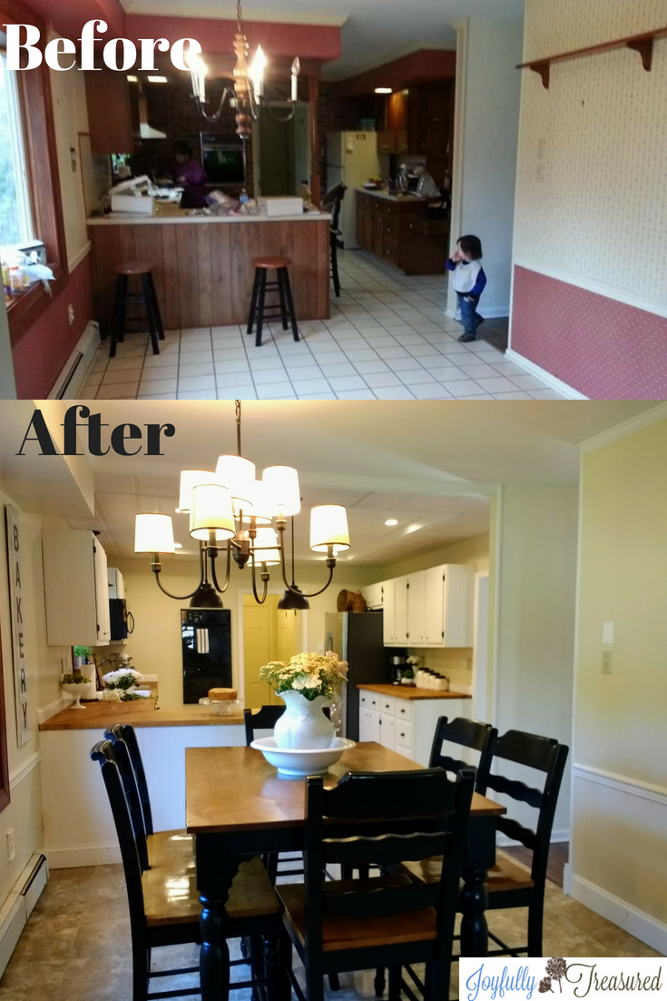 Our DIY Kitchen Remodel Before and After, Tackling a Farmhouse Kitchen ...