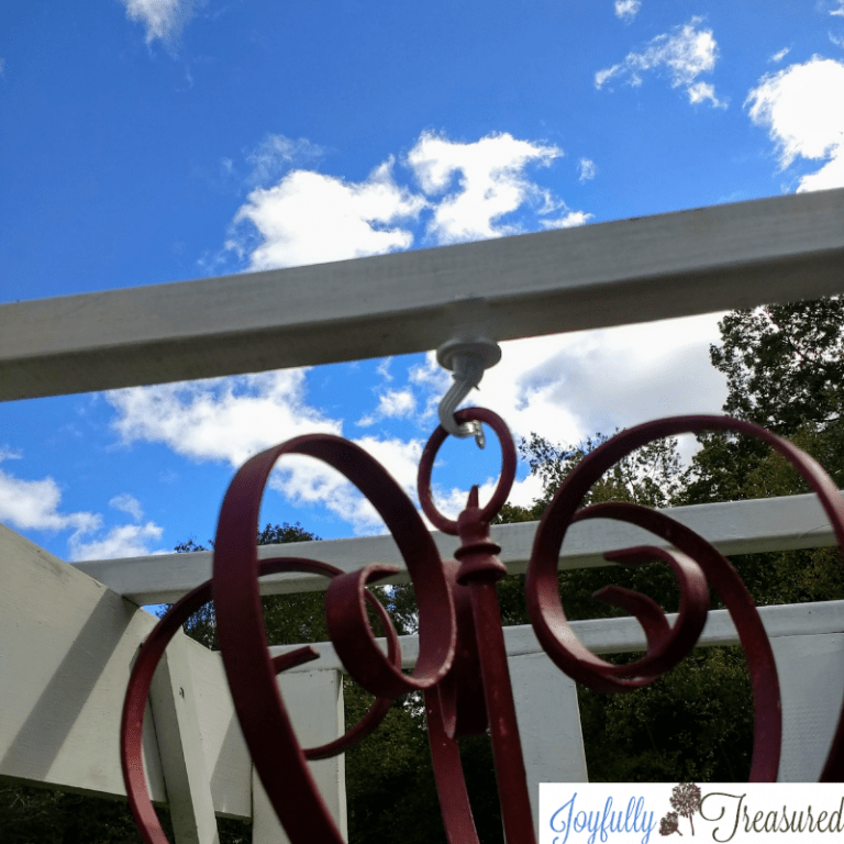 Outdoor Solar Chandelier DIY, Upcycled Trash to Treasure Makeover ...