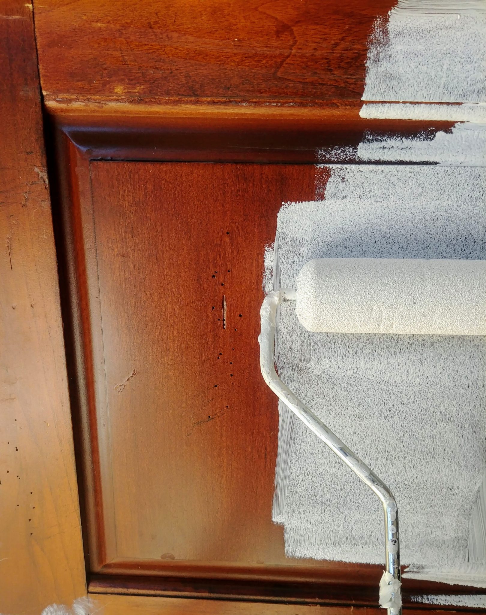 How to Refinish a Table Top, Farmhouse Coffee Table Makeover - Joyfully ...