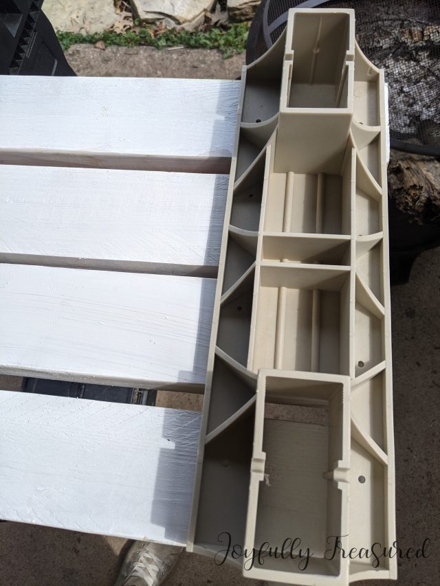 Outdoor Firewood Storage Rack DIY - Joyfully Treasured