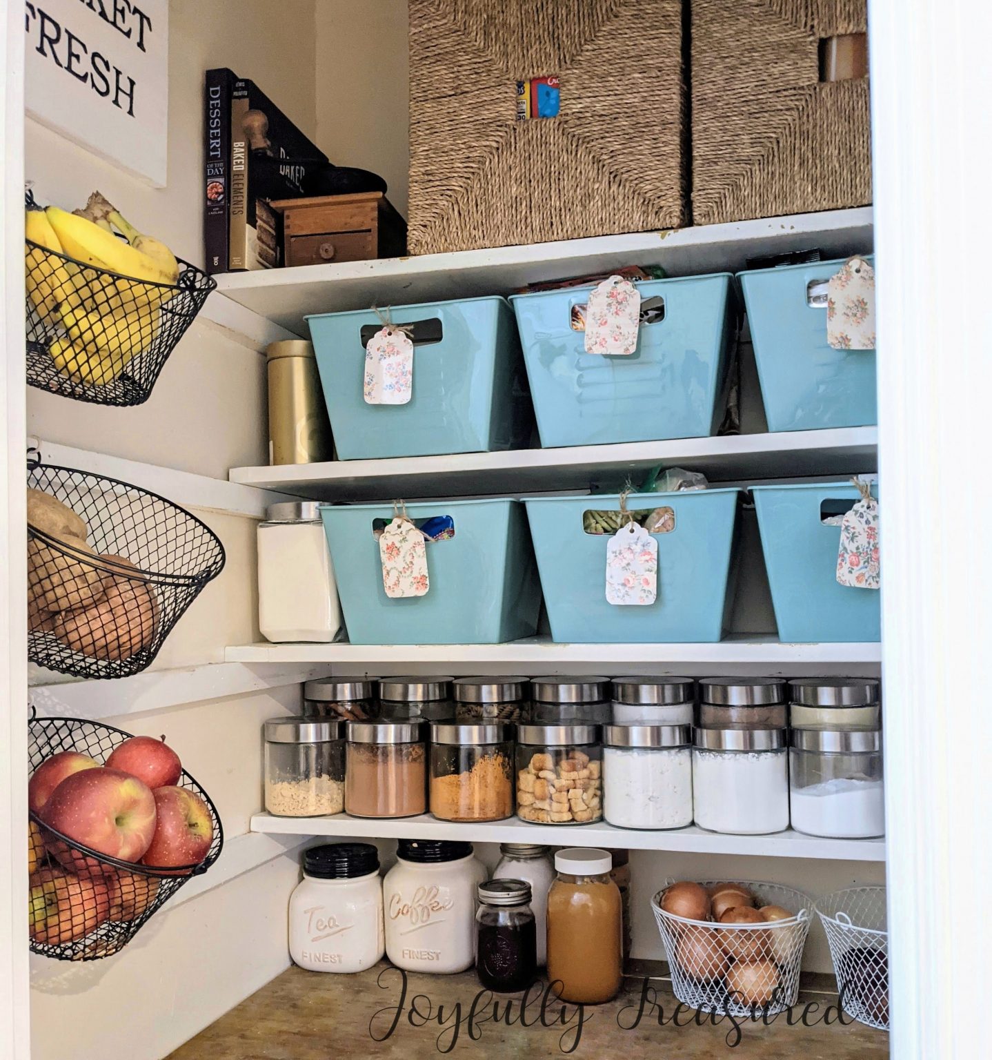 Dollar Tree Pantry Organization, Pantry Organization on a Budget ...