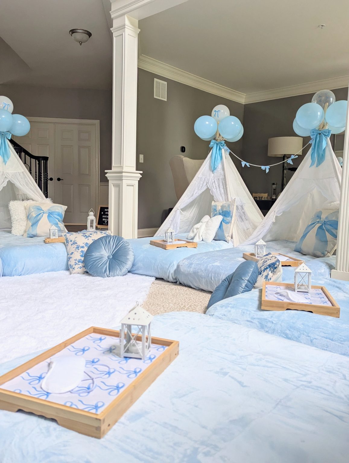 How to Create a Blue Coquette Slumber Party, Blue Coquette Aesthetic ...