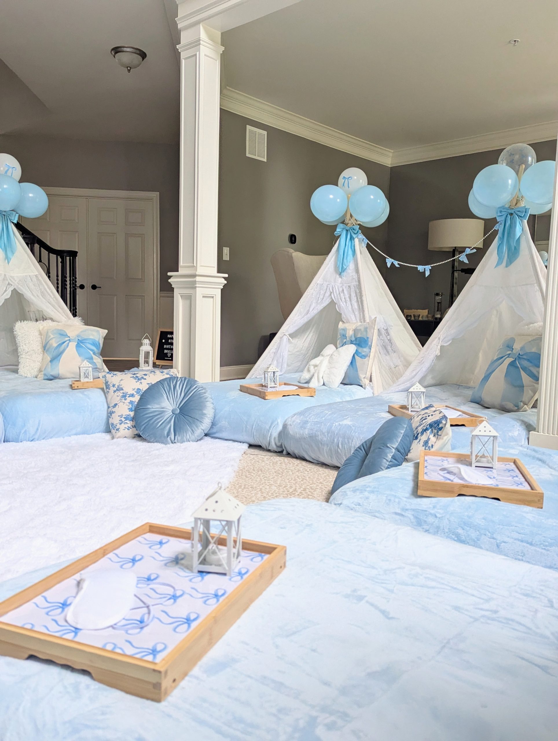 How to Create a Blue Coquette Slumber Party, Blue Coquette Aesthetic ...